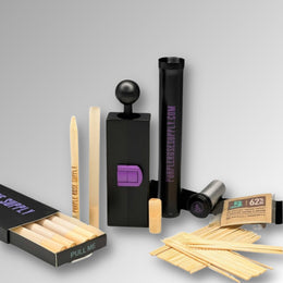 Learn How to Roll a Cannagar Blunt - Purple Rose Supply – PURPLE ROSE ...