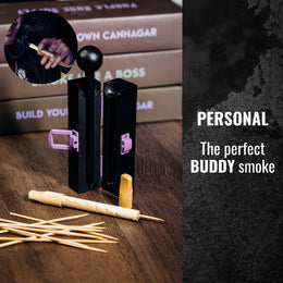 Learn How to Roll a Cannagar Blunt - Purple Rose Supply – PURPLE ROSE ...